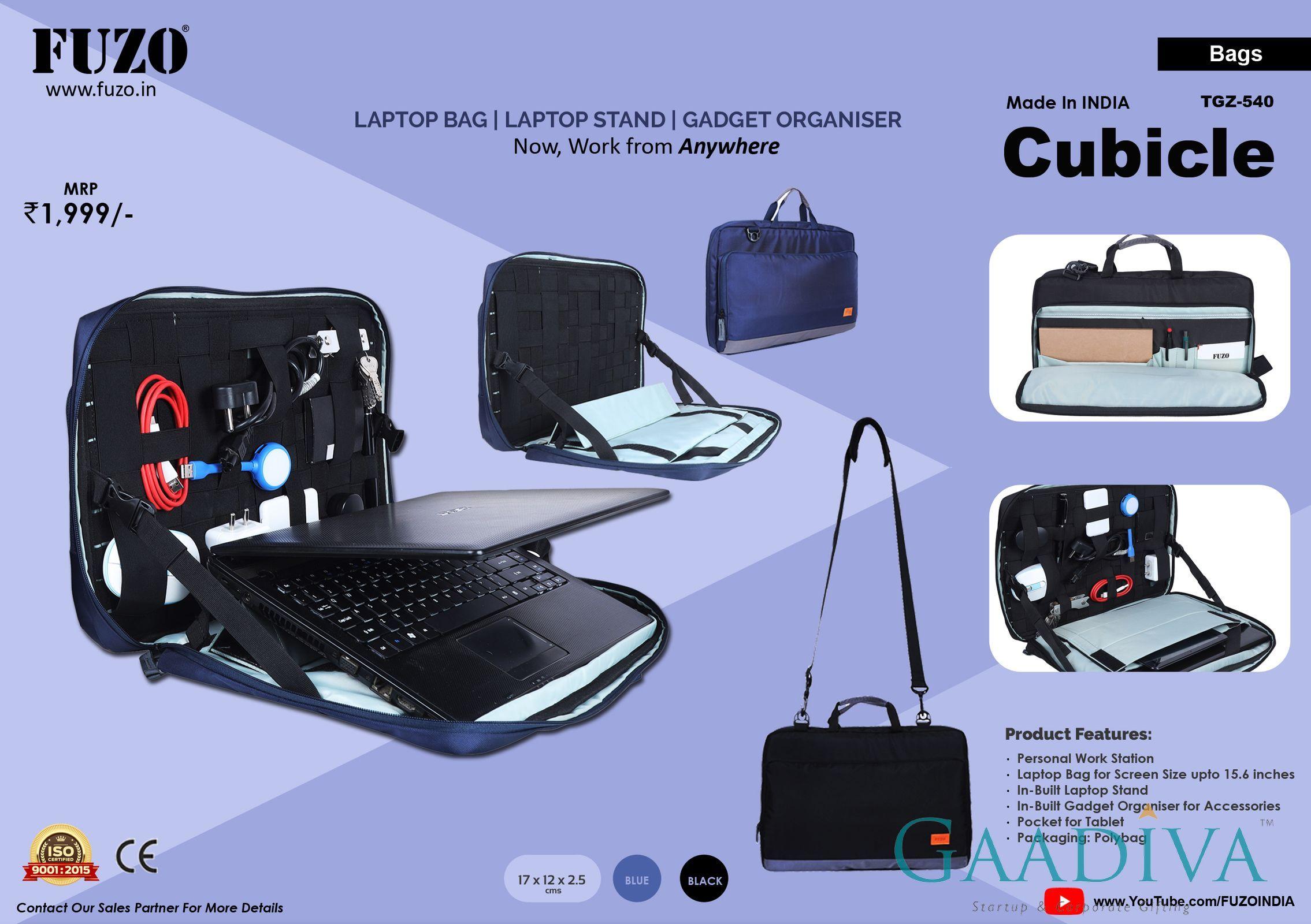 Cubicle - Laptop Bag - Gaadiva