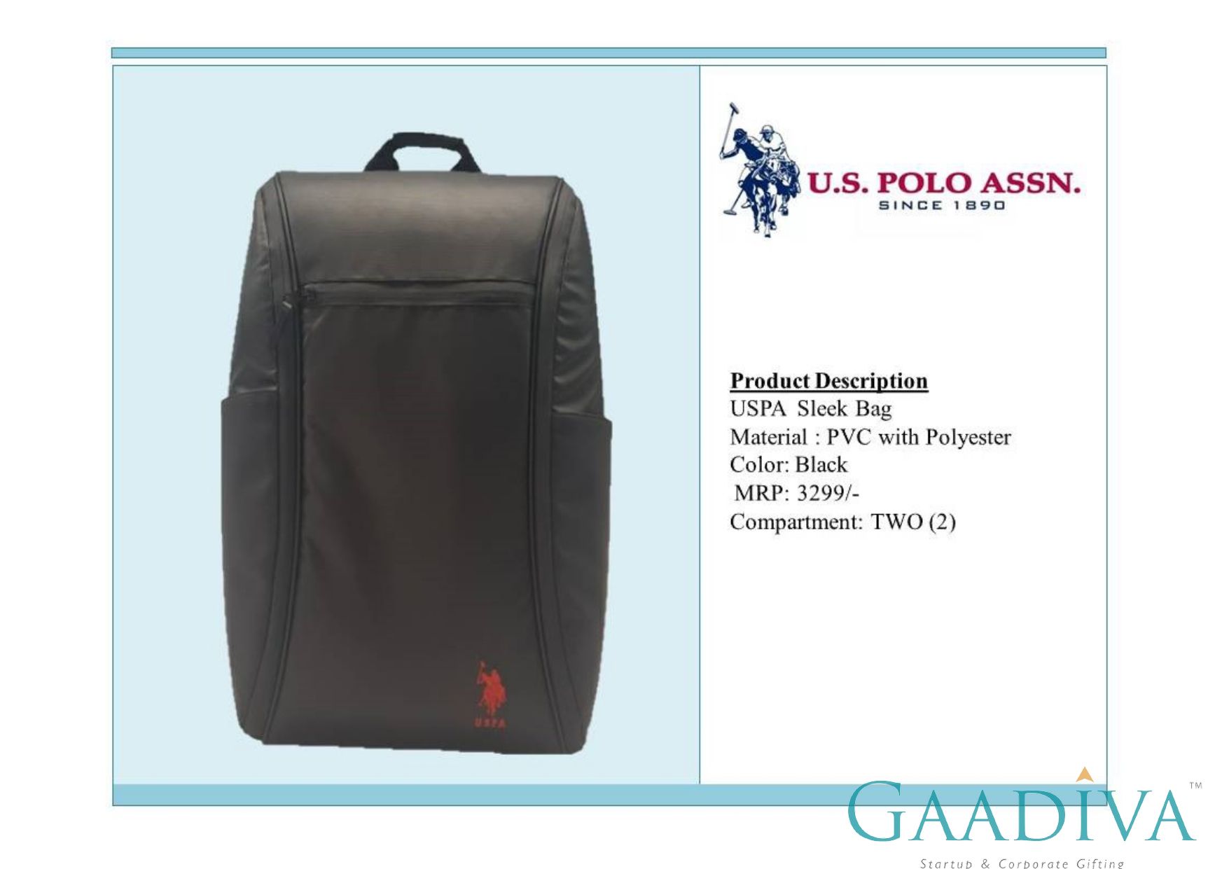 USPA - Sleek Bag - Gaadiva